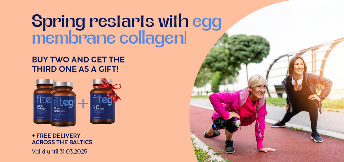 Egg Membrane Collagen, Egg White Protein – Fiteg²